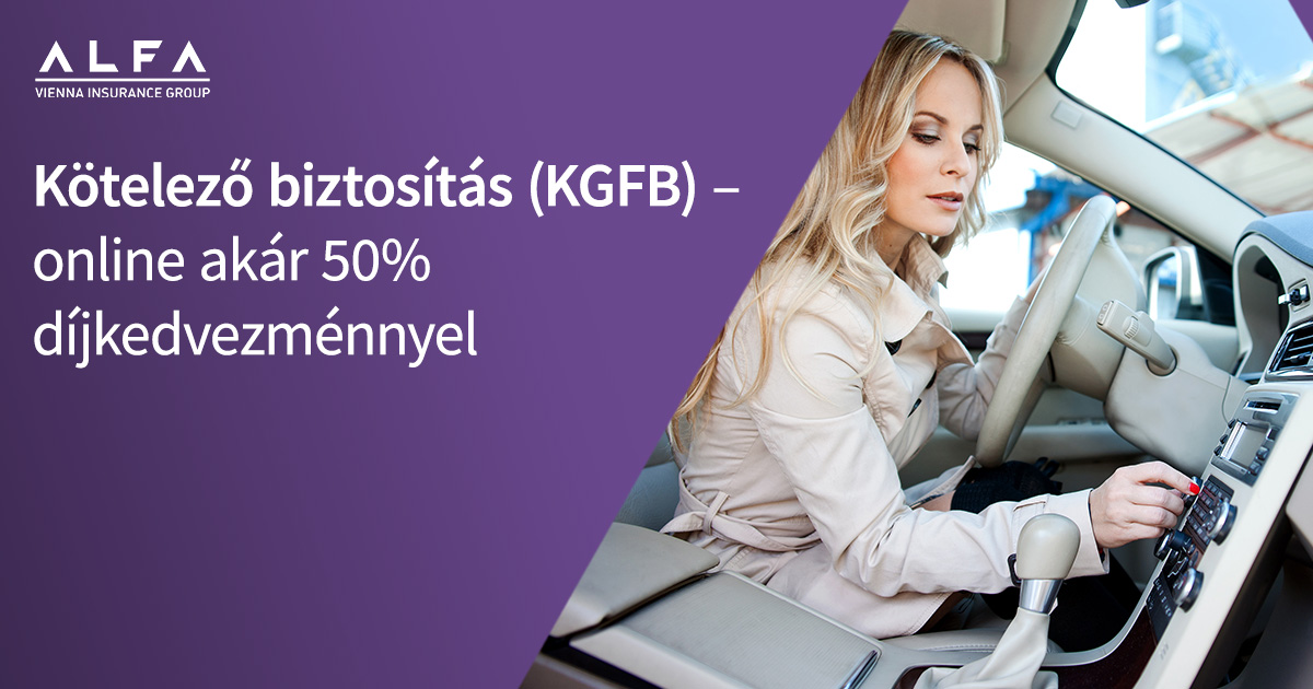 Kötelező biztosítás - Alfa Vienna Insurance Group Biztosító Zrt.